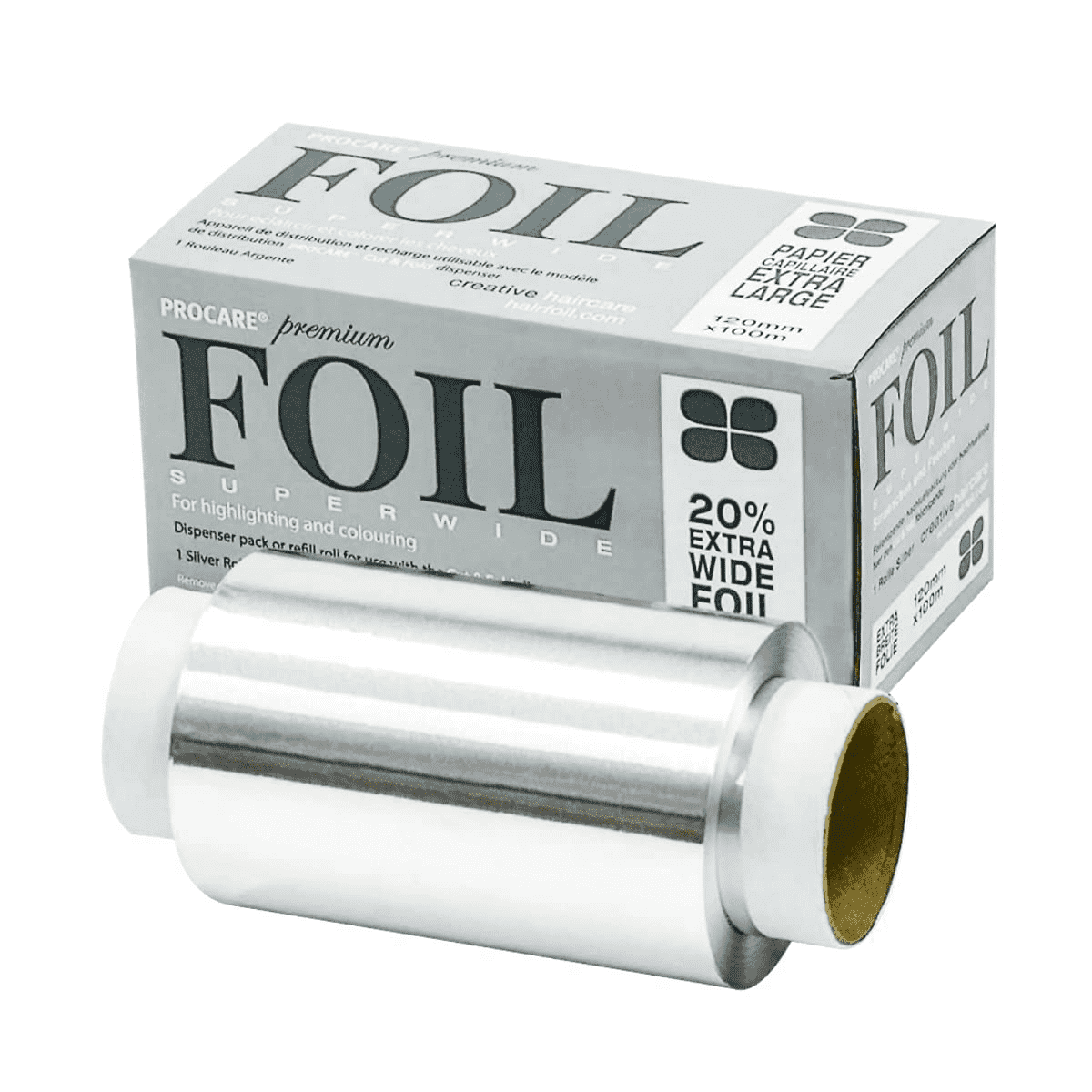 PROCARE Extra Wide Premium Foil 120mm X 100m – Redliner